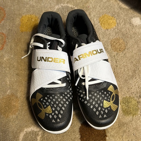 Under Armour | Other | Under Armour High Jump Cleats 5 Mens | Poshmark